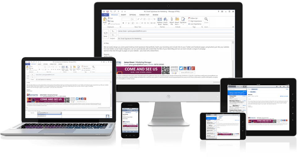 Microsoft Exchange vs Exclaimer | Email Signature Handbook Microsoft Exchange vs Exclaimer | Email Signature Handbook